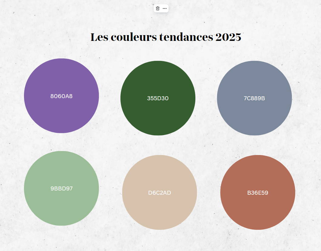 Trendy colors 2025: for an unforgettable decor! - Déco tendance 2024
