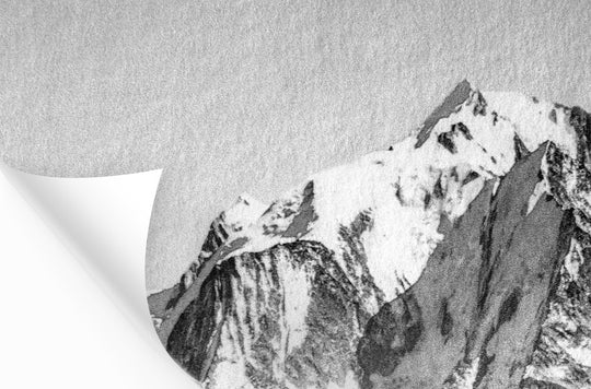 Dent d'Oche panoramic wallpaper – Custom Alpine design | Handcrafted ...